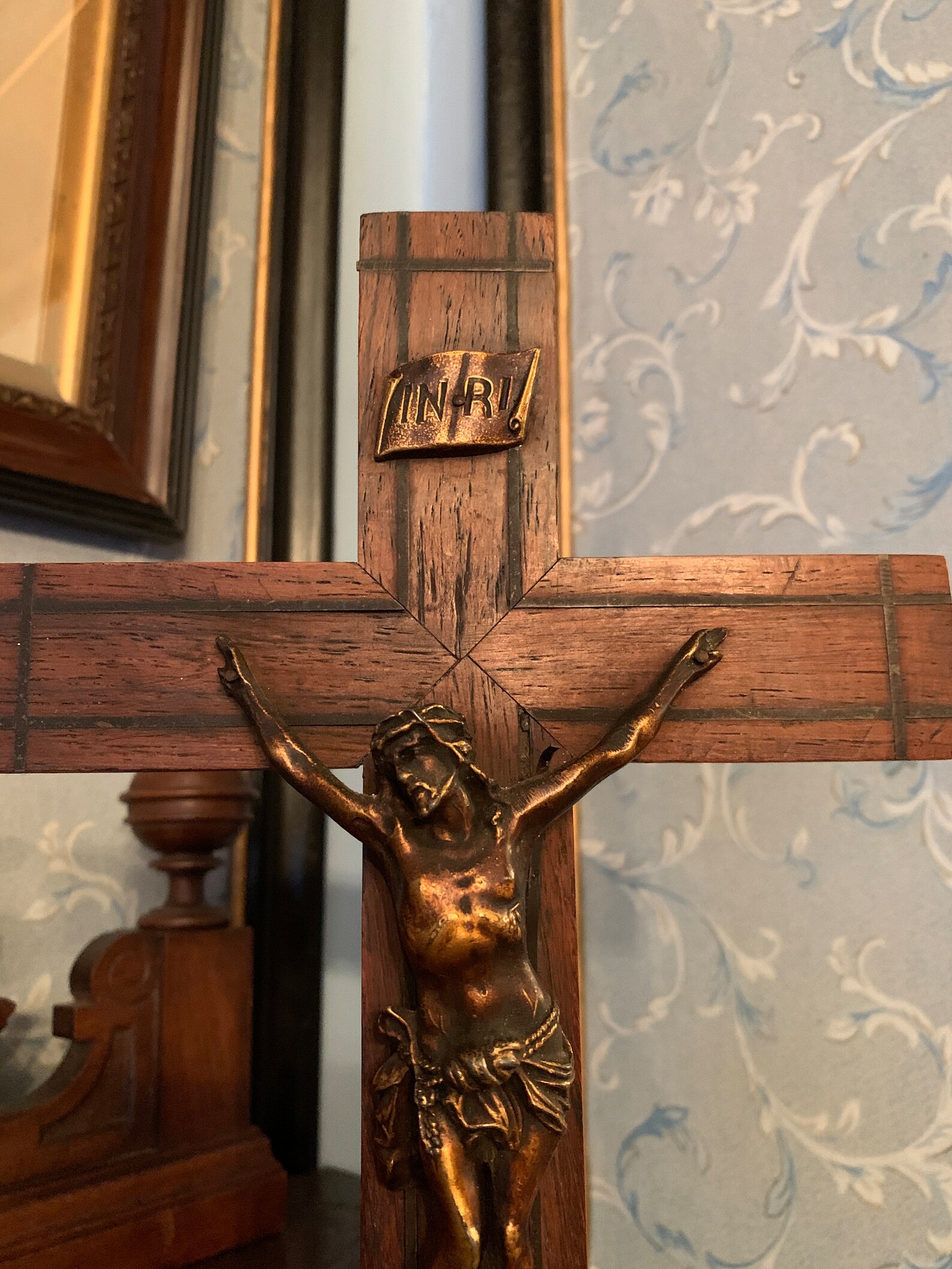 Superb French Religious Free Standing Crucifix Cross - Etsy