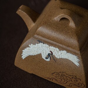 110cc Chinese Yixing Handmade Zisha Duan Clay Teapot ming Ya Si Fang ...
