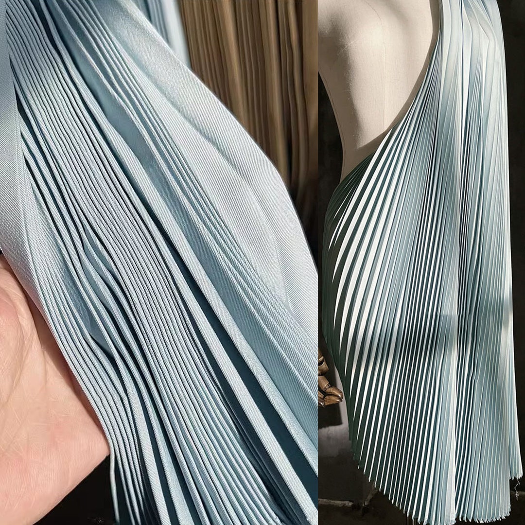 6 Colors Pleated Texture Fabric Fold Wrinkle Crumple Accordion Girl ...