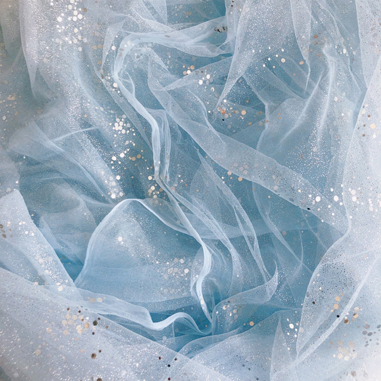 5 Colors Glitter Lace Fabric Starry Mesh Sequin Polka Dot - Etsy