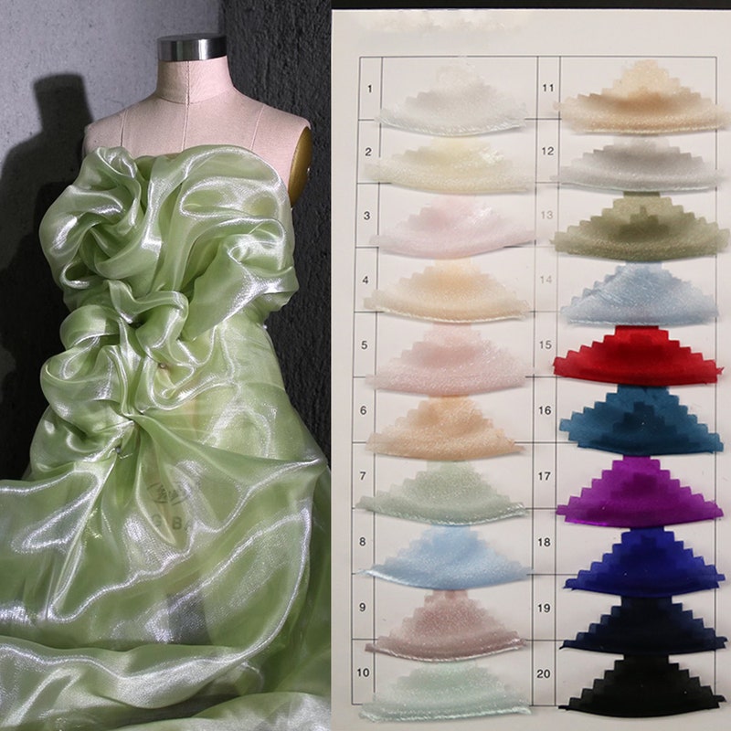 Organza Fabric - Etsy
