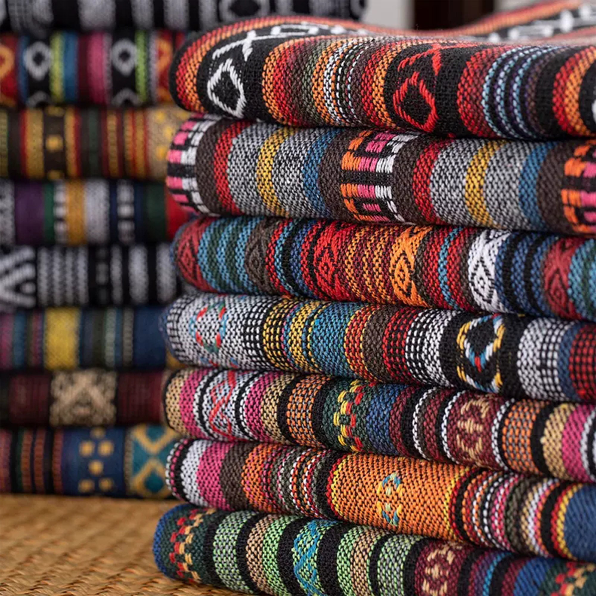 Anatolian Kurdish Nomad Cotton Fabric, Ethnic Home Decor, Belt, Scarf ...