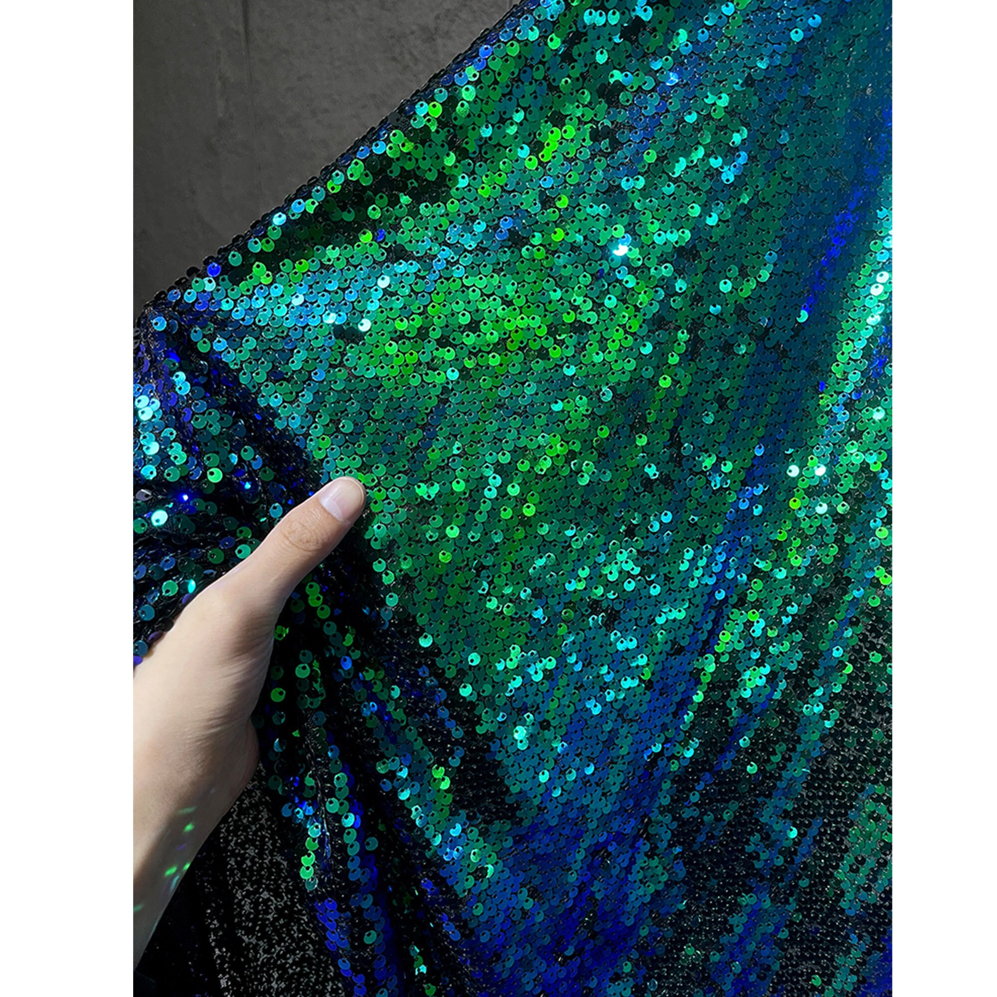 High Quality Reversible Sequin Fabric Two-tone Flip up Sequins - Etsy