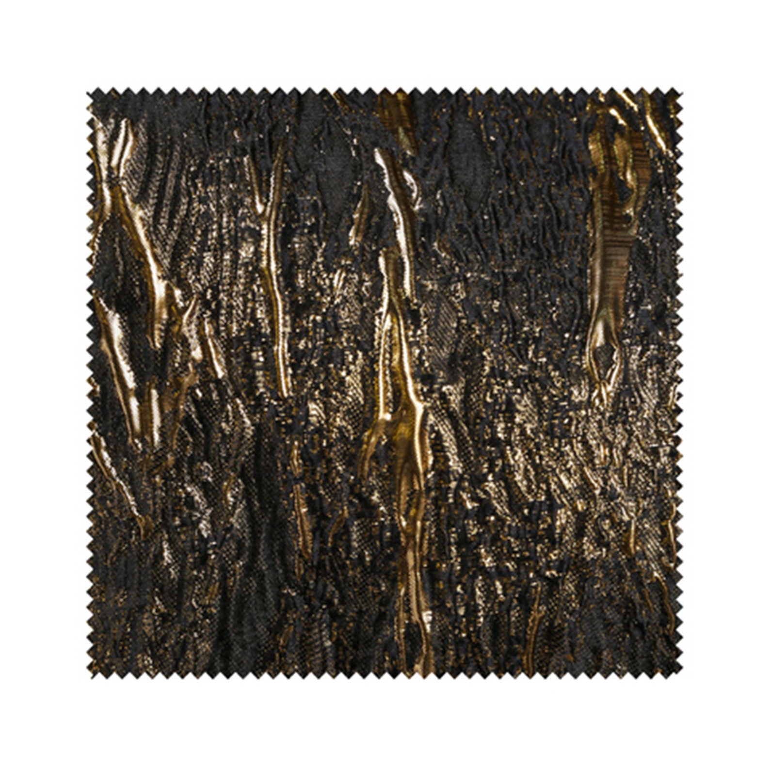 Luxury Black Gold Embroidered Jacquard Fabric, Haute Couture Embossed ...