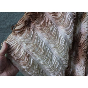 Rusty Tie-dyed Texture Fabric Vintage Grunge Stretched Fabric for ...