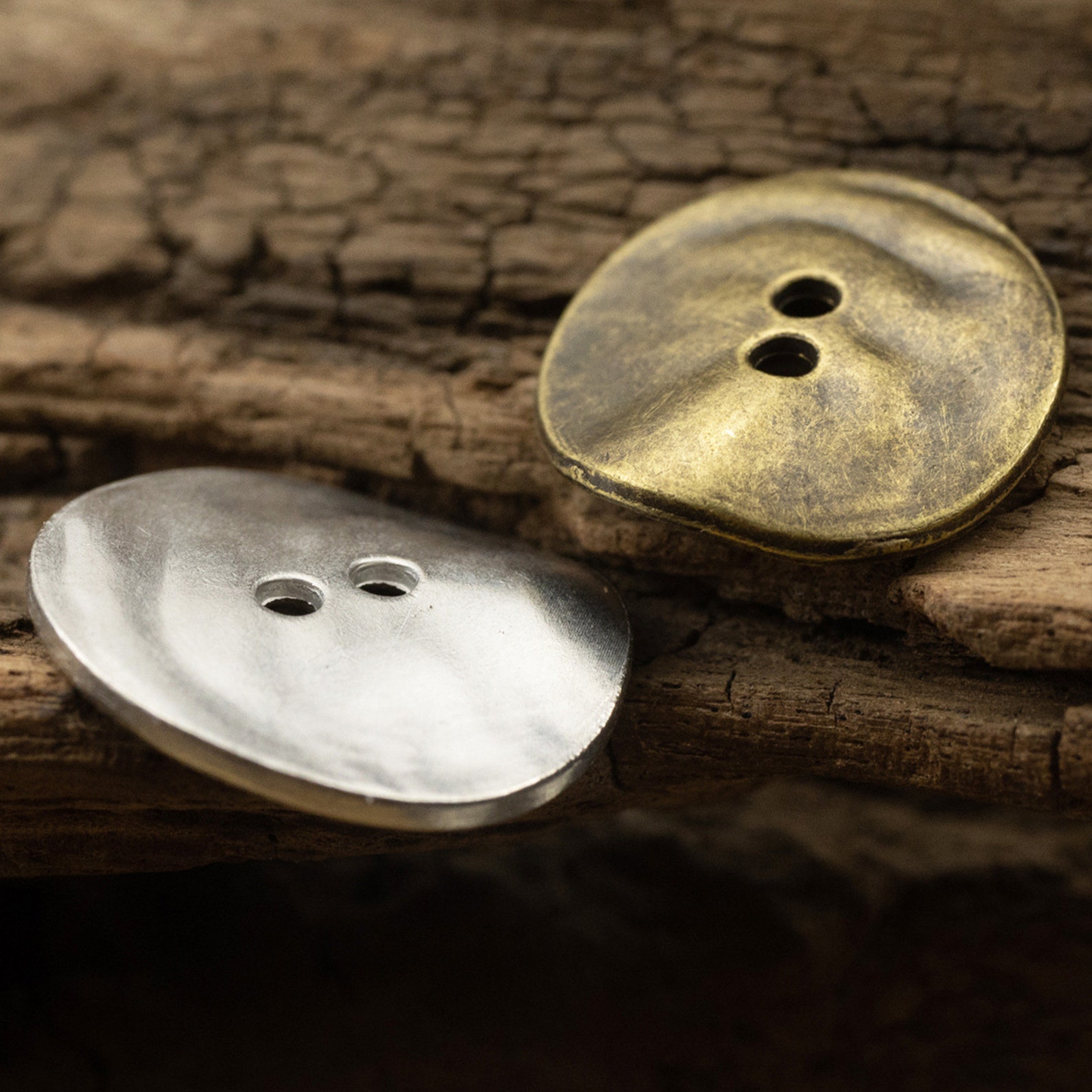 Metal Silver Buttons Large Coat Buttons Silver Coat - Etsy