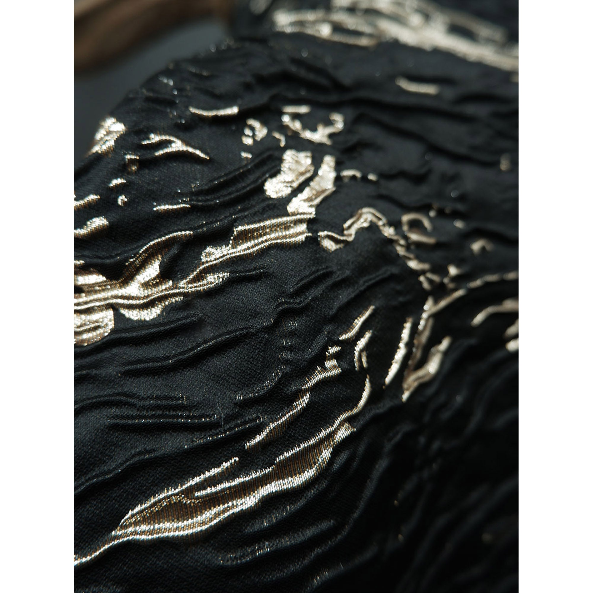Chinese Traditional 3D Embossed Silk Rayon Jacquard Brocade Fabric ...