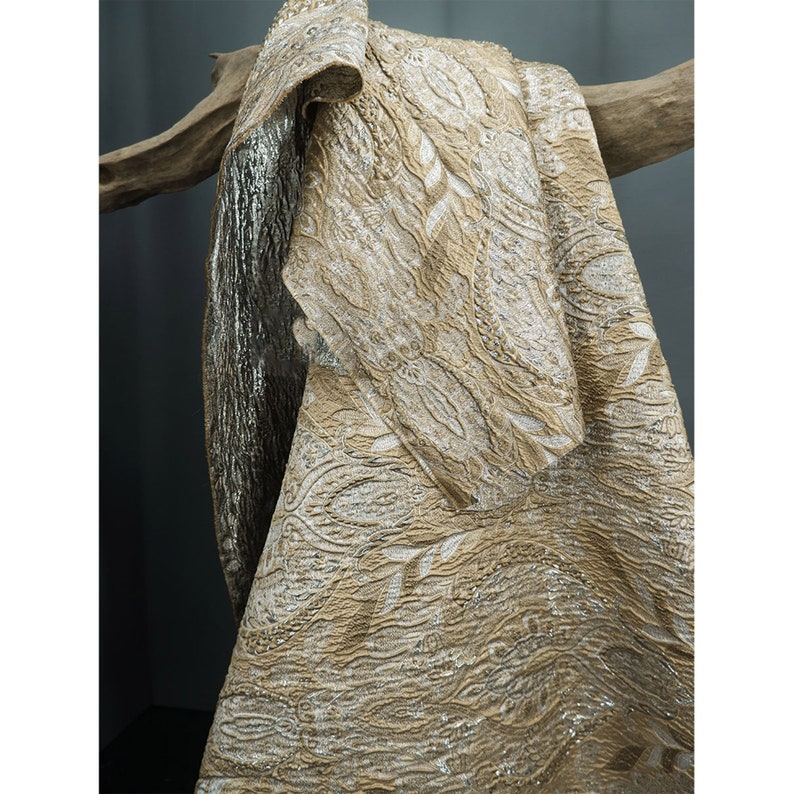 Medieval Jacquard Brocaded Fabrics Bump Design Fabric 3D - Etsy