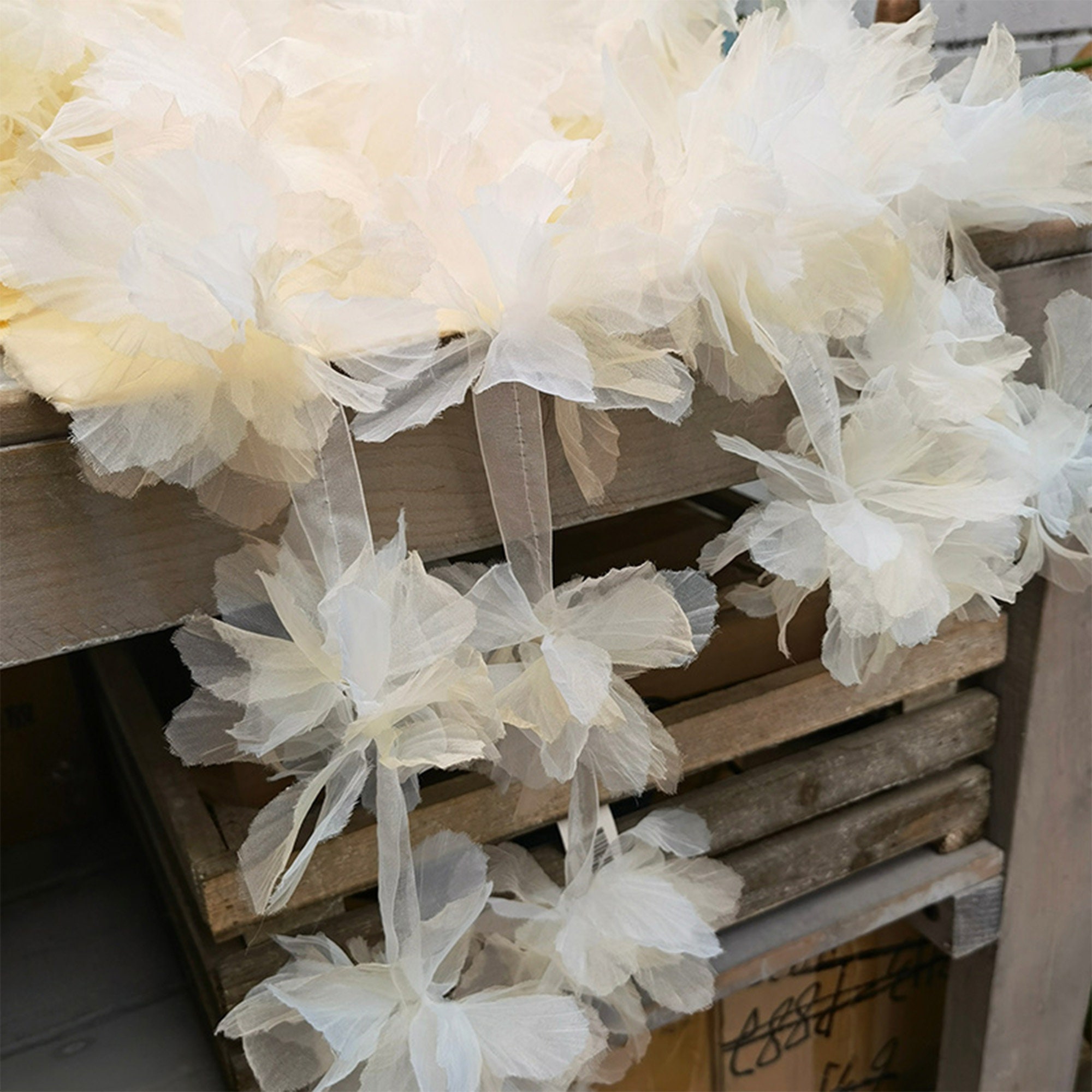 3D Organza Flowers Lace Trim Airy Flower for Houte Couture - Etsy