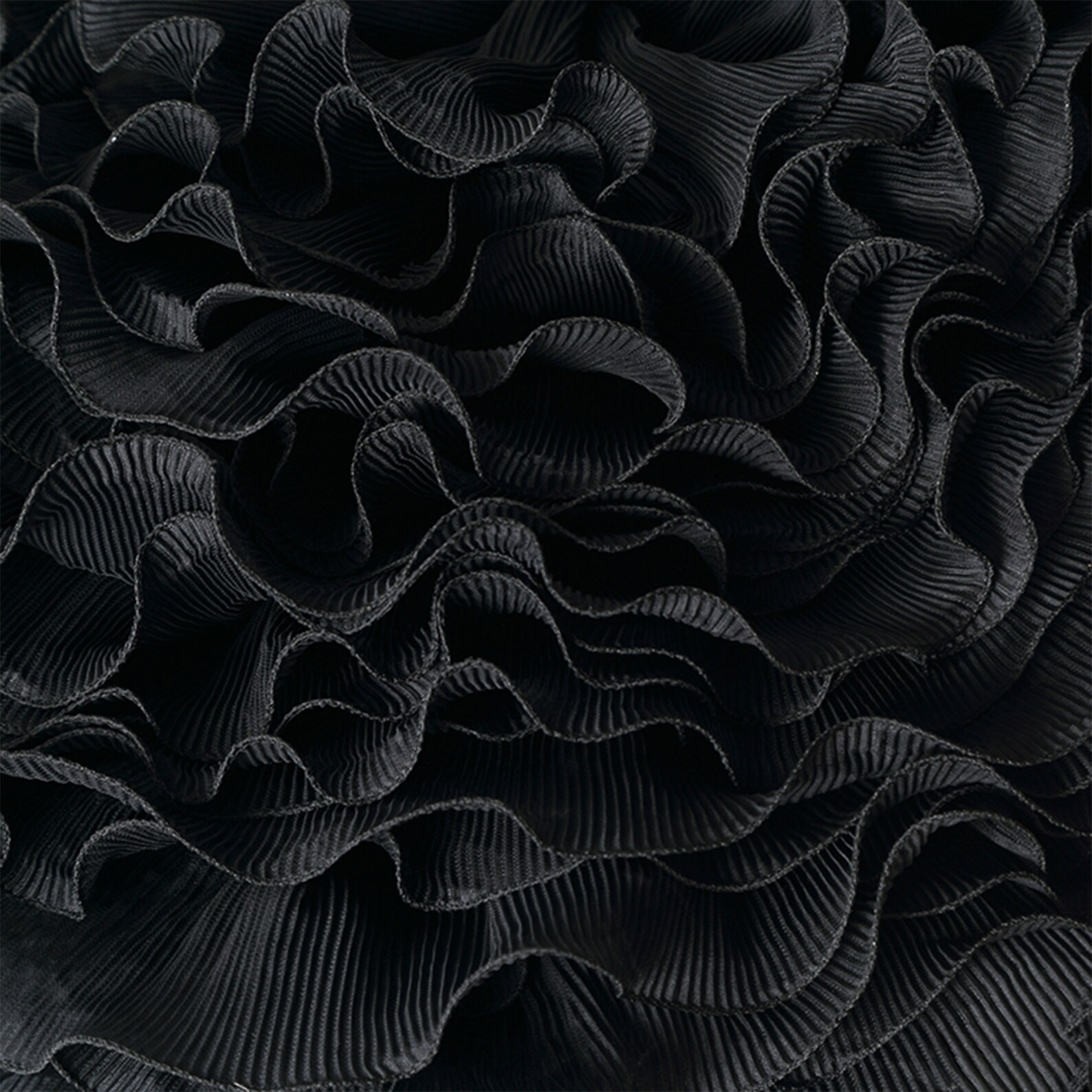 17cm Pleated Chiffon Lace Tirm 3D Pleated Folds Ruffle - Etsy