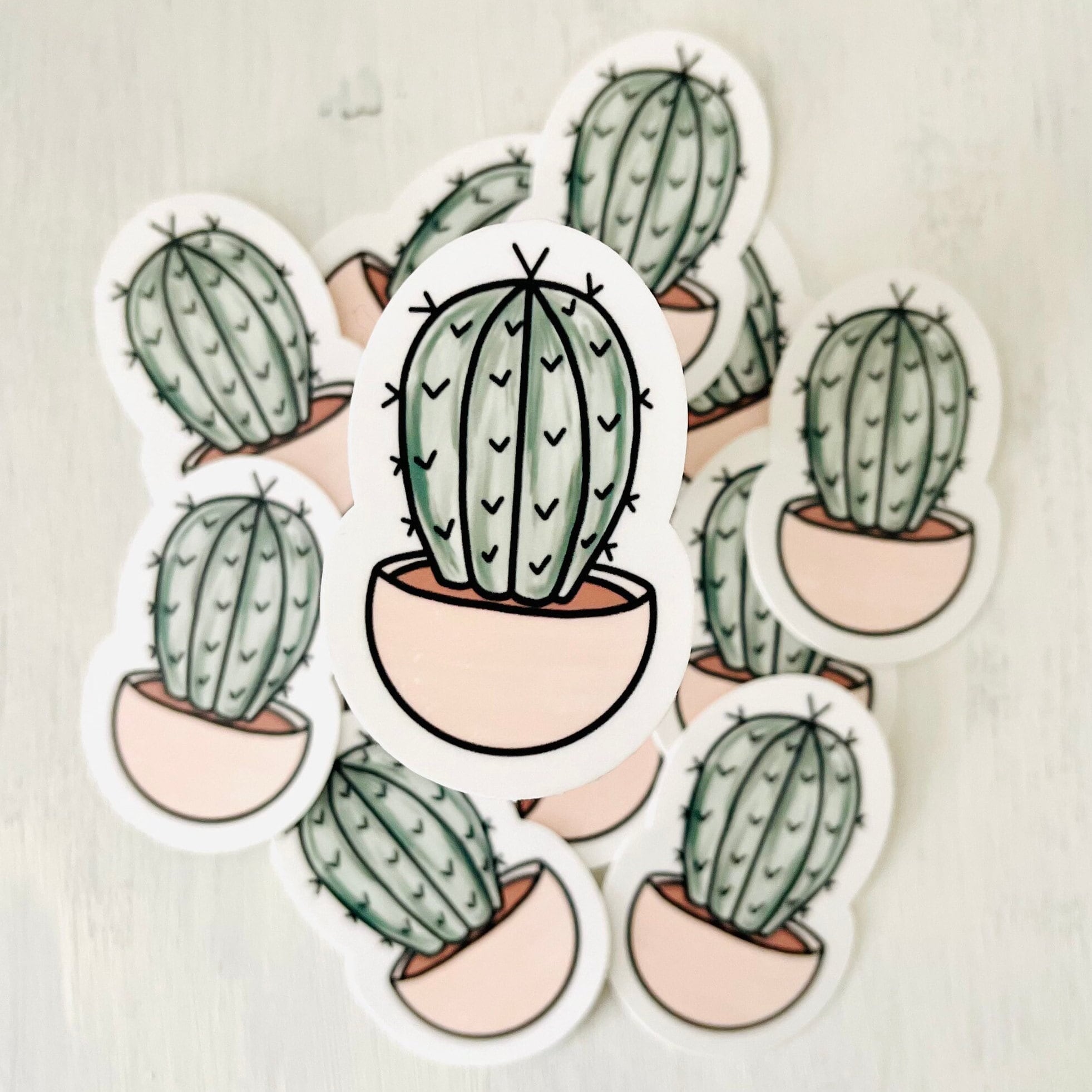 Cactus Sticker Pack - Etsy