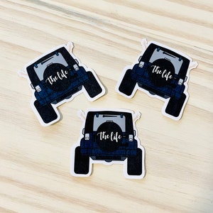 4x4 off Road Girl Wrangler Sticker, Blue Wrangler Sticker, off Road ...