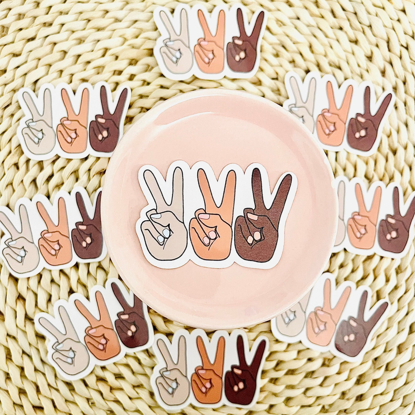 Peace and Love Equality Sticker Laptop Decal Water Bottle - Etsy