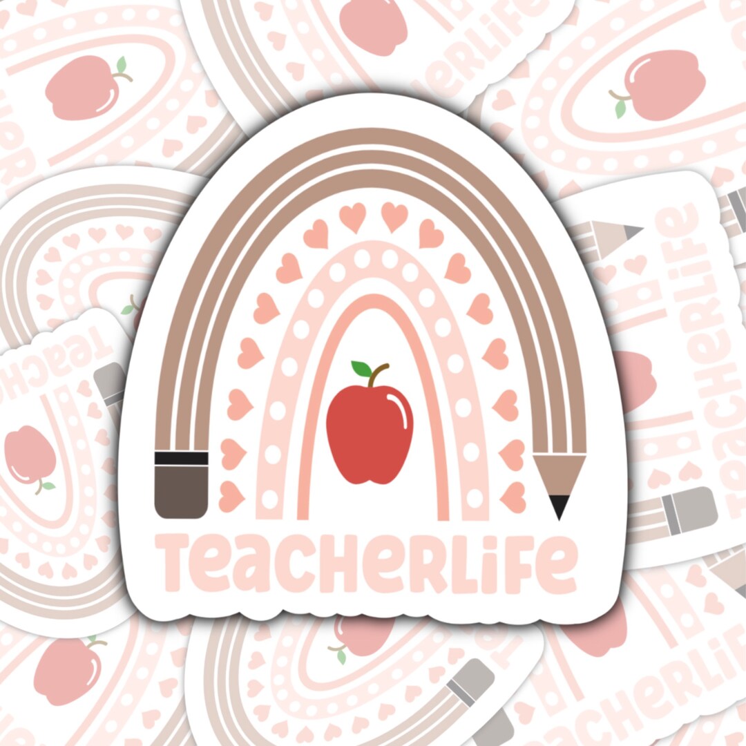 Teacher Life Sticker ⎮ Teacher Gift ⎮ Teacher Decal ⎮ Teacher ...