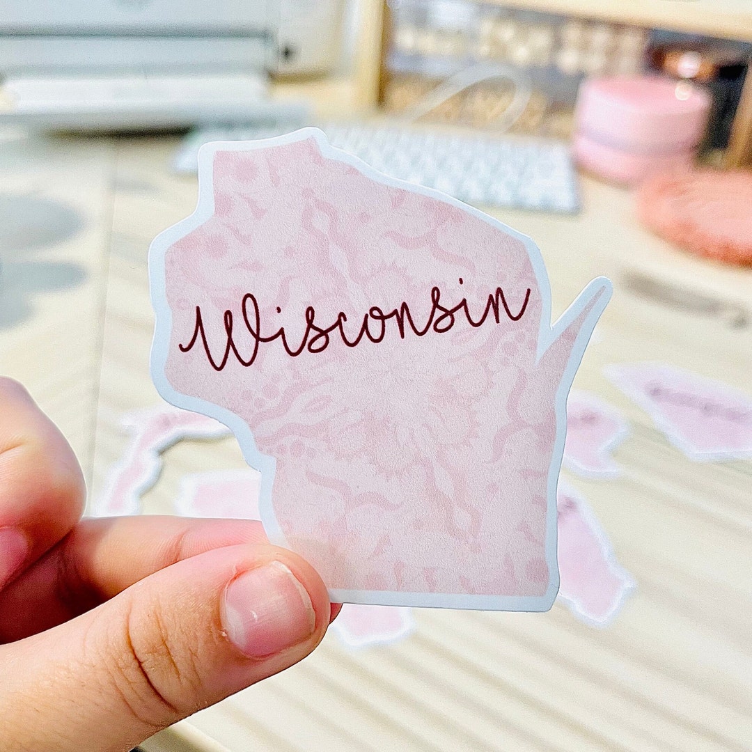 State Stickers, US State Stickers, Vinyl State Stickers, Die Cut ...