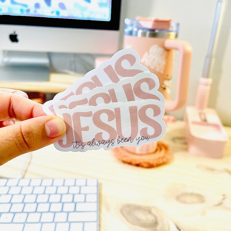 Jesus It's Always Been You Sticker, Faith Decal - Etsy