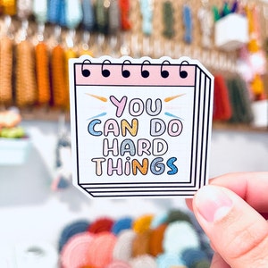 Encouraging Inspirational Stickers | Waterproof Vinyl Decals | You Can ...