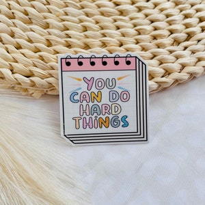 Encouraging Inspirational Stickers | Waterproof Vinyl Decals | You Can ...