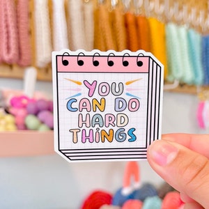 Encouraging Inspirational Stickers | Waterproof Vinyl Decals | You Can ...