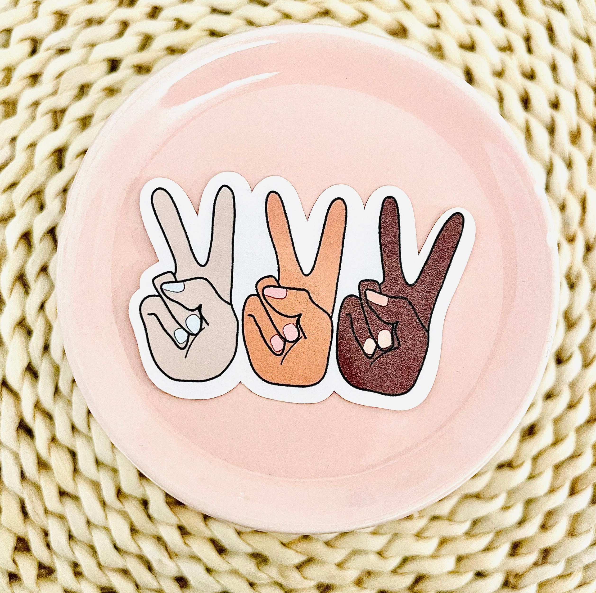 Peace and Love Equality Sticker Laptop Decal Water Bottle - Etsy