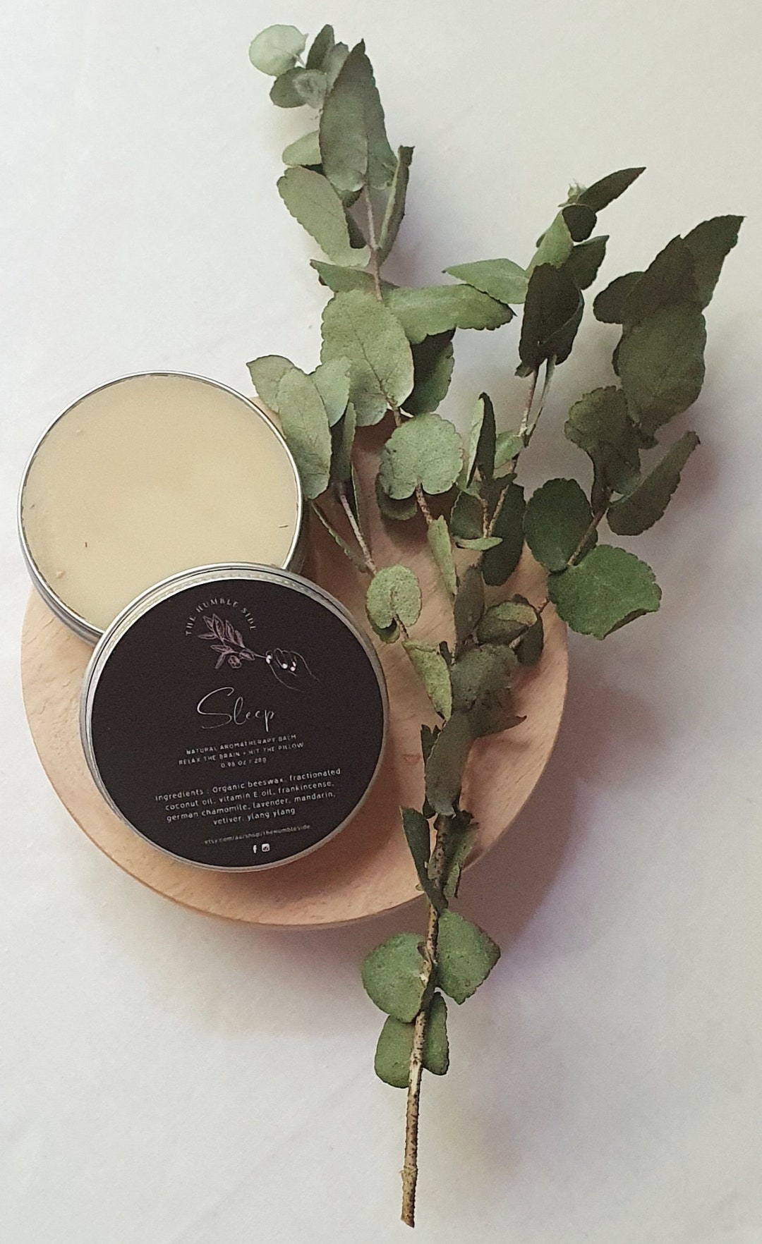 Sleep Balm + Natural + Aromatherapy + Handcrafted + Essential Oils ...