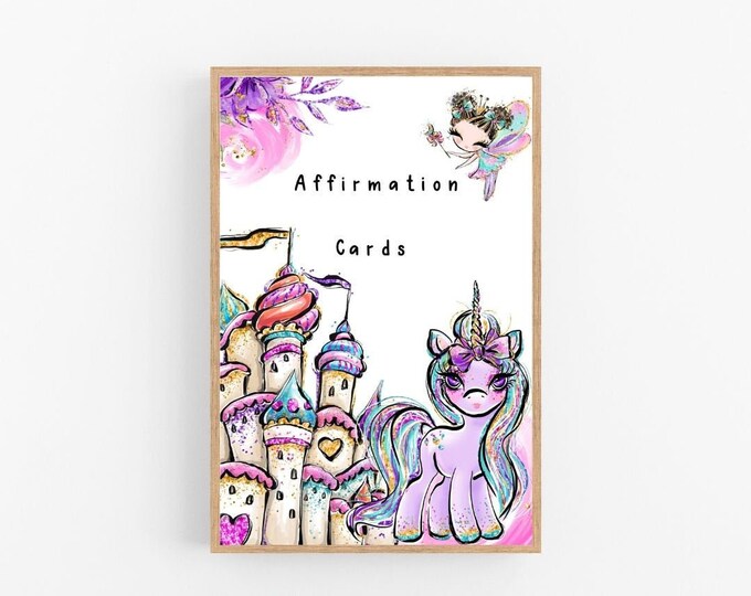 Kids Affirmation Cards, Inspiring Quotes, Empowering Children, Positive ...
