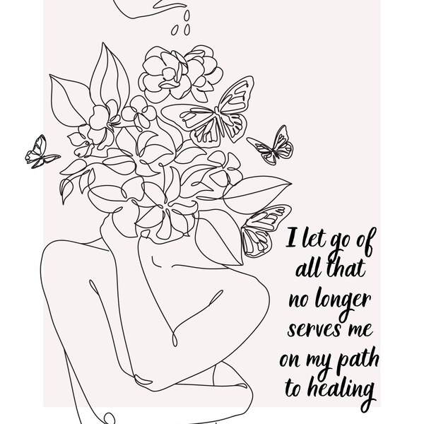 Healing Quote - Etsy