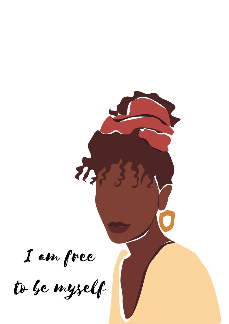 Black Women Affirmation Cards Positive Affirmations Black - Etsy