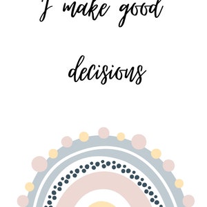 Affirmation Cards, Positive Affirmations, Kids Affirmation Cards ...