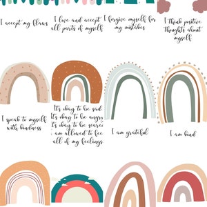 Positive Affirmation Cards, Empowering Kids Affirmations, Positive ...