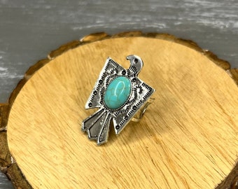 Thunderbird Ring - Etsy