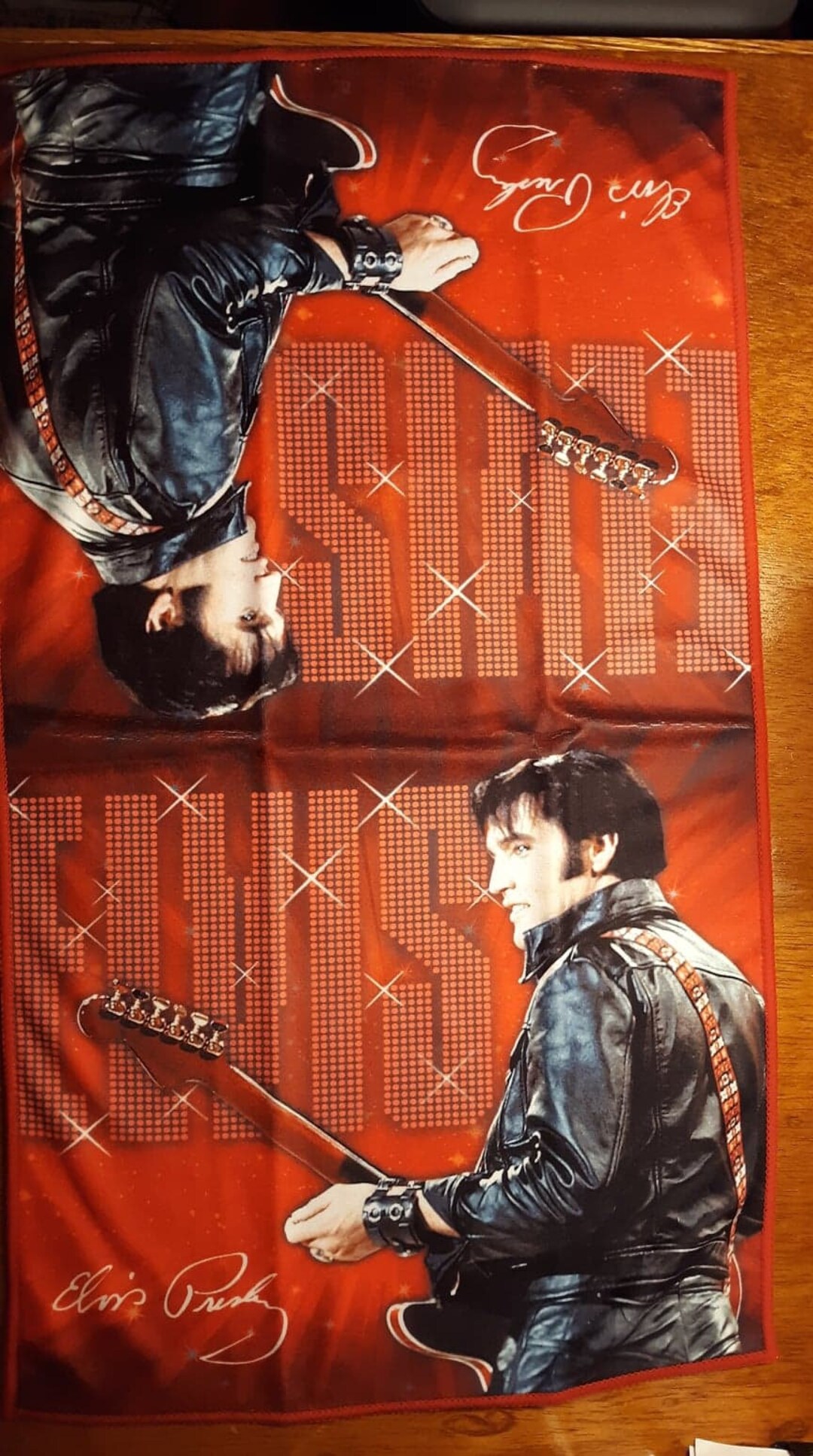 Elvis Presley '68 Come Back Kitchen Towel - Etsy