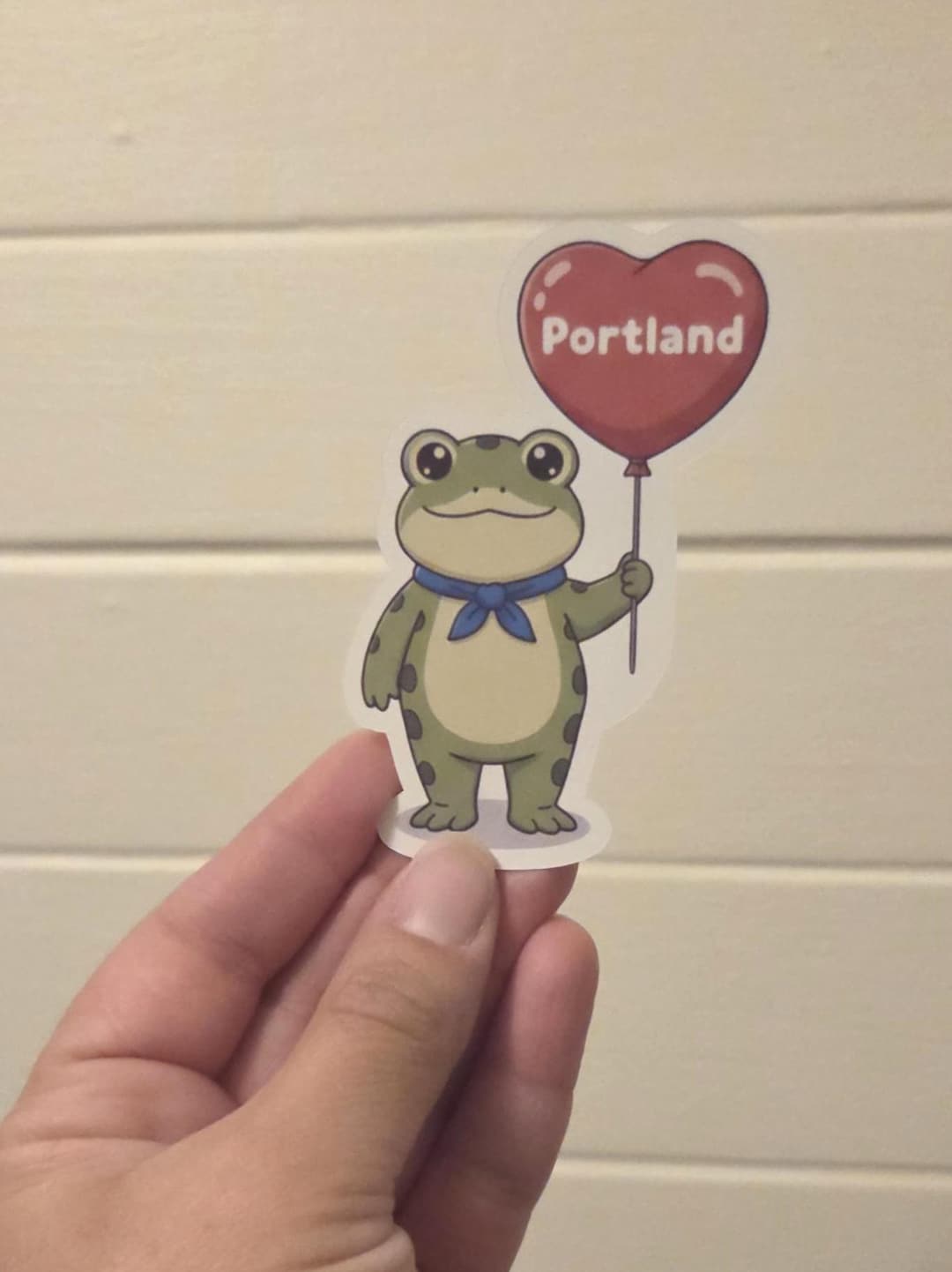 Inflatable Portland Frog With a Heart Balloon - Portland Oregon ...