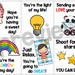 Cute Printable LUNCH BOX NOTES Positive Encouragement for Kids - Etsy