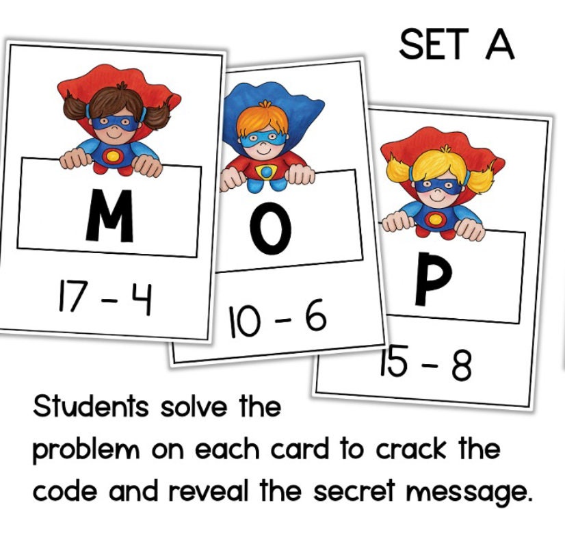 1st Grade Math Activities BUNDLE Addition Subtraction Telling - Etsy