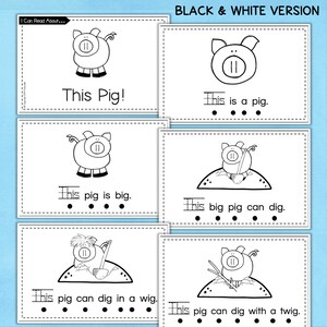 Kindergarten Sight Word Beginning Readers LEARN TO READ - Etsy