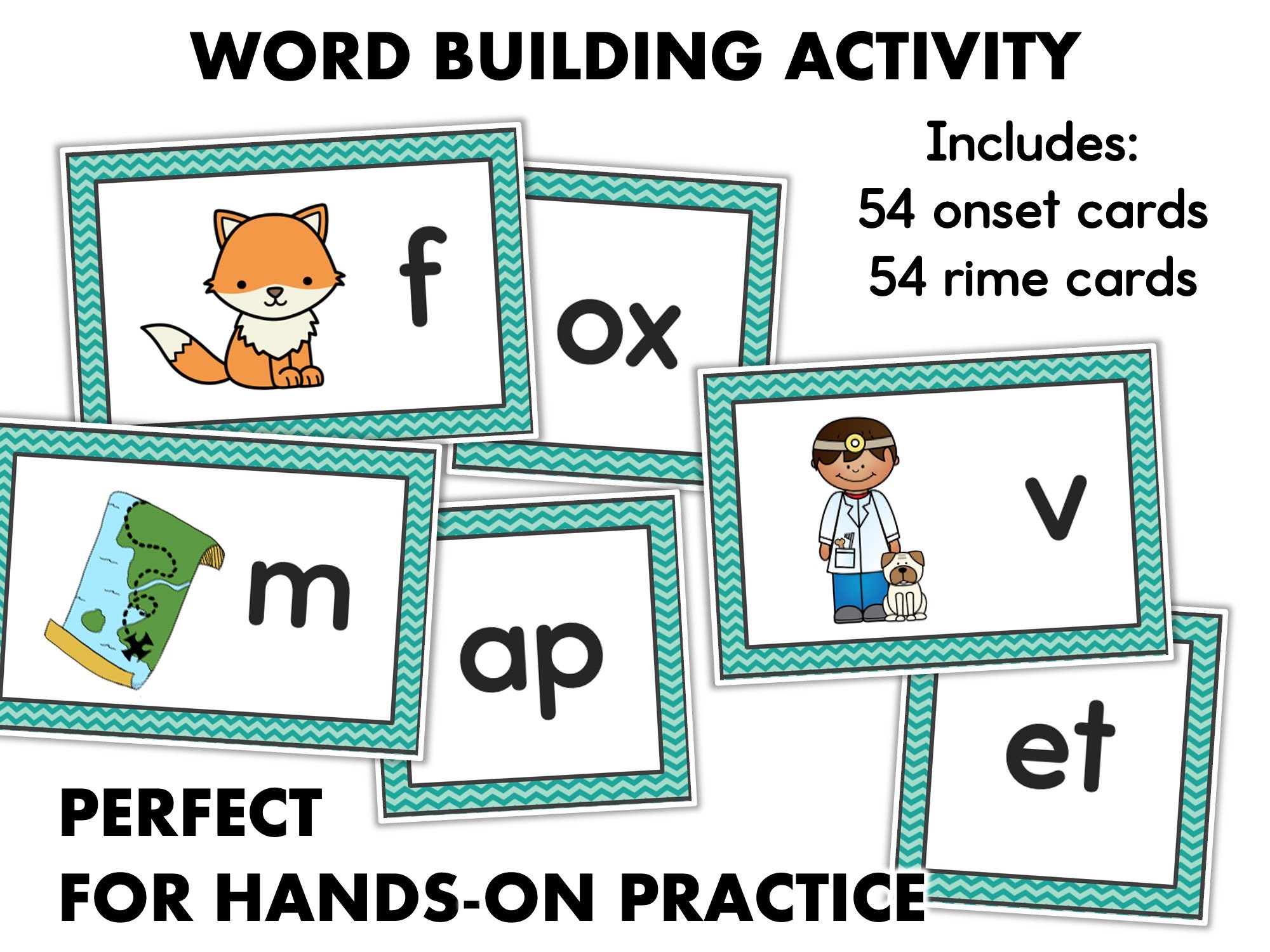 Kindergarten Learn to Read Activities Reading Game and Worksheets CVC ...