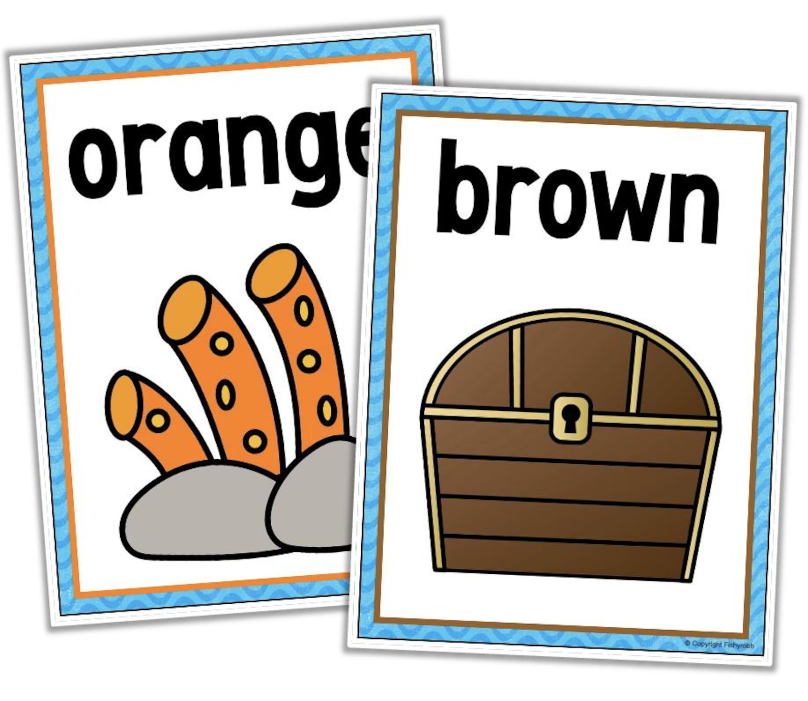 Printable Under the Sea Ocean Theme COLOR Posters Classroom Decor ...