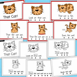 Kindergarten Sight Word Beginning Readers LEARN TO READ - Etsy