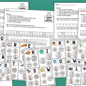 2nd Grade Math Activities BUNDLE Addition Subtraction Telling Time ...