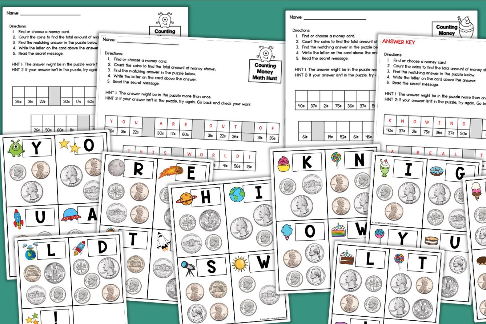 2nd Grade Math Activities BUNDLE Addition Subtraction Telling - Etsy