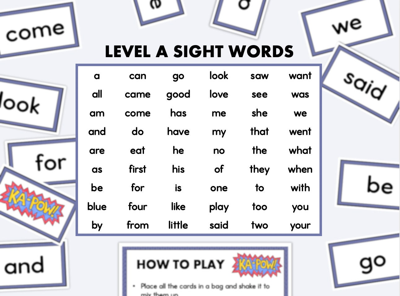 Sight Word Games Bundle Kindergarten 1st 2nd 3rd Grade - Etsy
