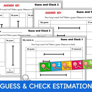 Learning to Measure Activities Kindergarten 1st Grade Math Task Cards ...