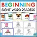 Kindergarten Sight Word Beginning Readers LEARN TO READ Printable Books ...