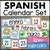 SPANISH Calendar Kit Months Days Seasons Weather Date Cards Set El ...