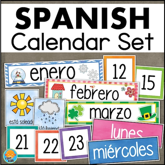 Seasons In Spanish And Months