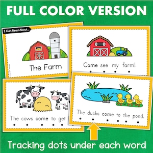 Kindergarten Beginning Readers LEARN TO READ Sight Words Printable ...