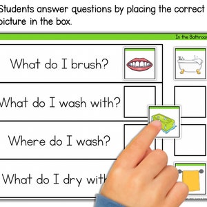 Answering WH Questions Who What Where Question & Answer Tasks for ...