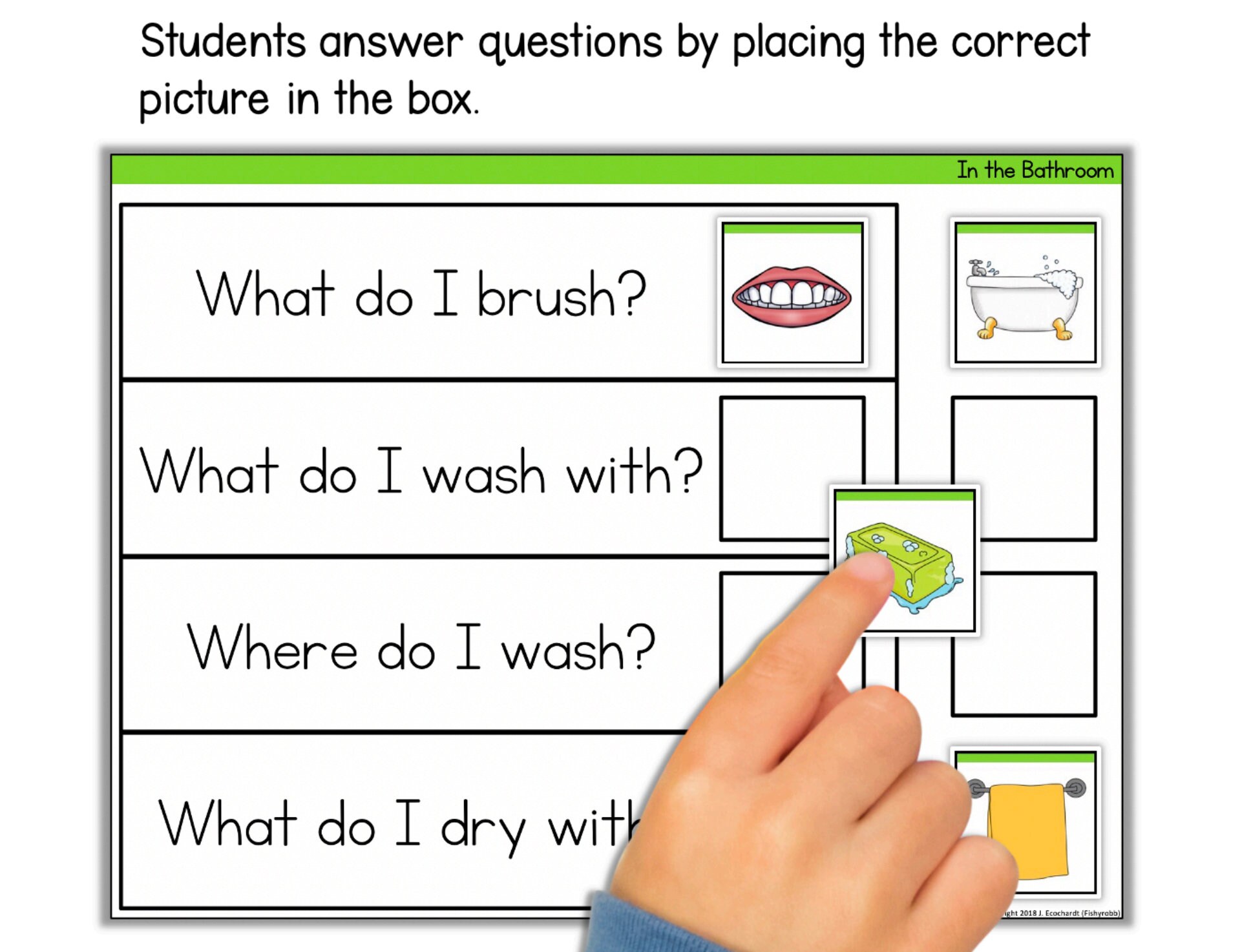 Answering WH Questions Who What Where Question & Answer Tasks for ...