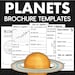 Space Solar System Planets Research Science Activity Travel Brochure ...